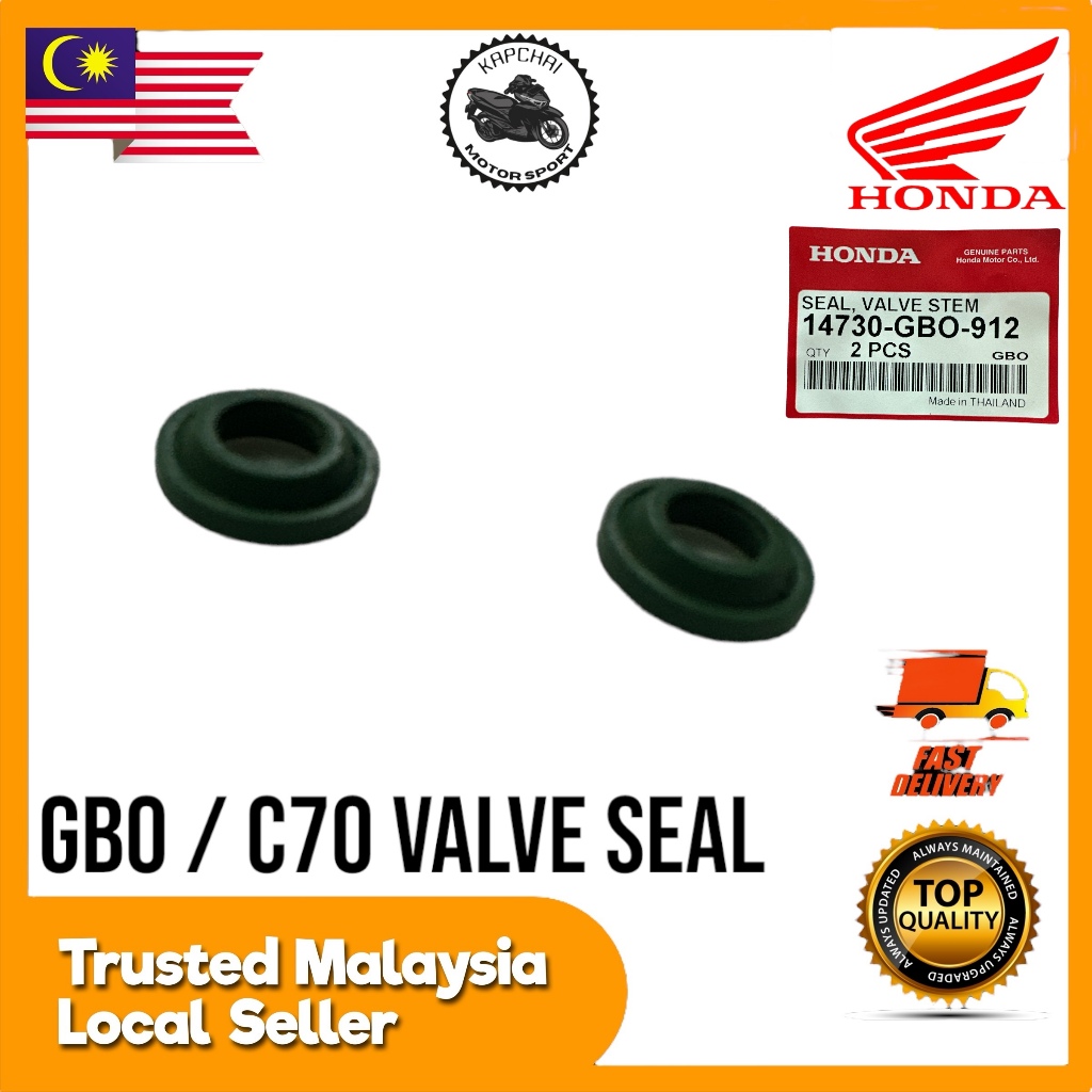 HONDA GBO C70 VALVE SEAL 14730-GBO-912 | Shopee Malaysia