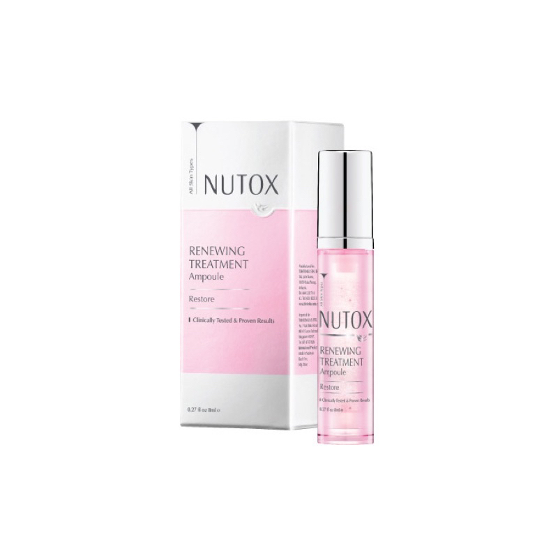 [No Box] Nutox Renewing Treatment Ampoule Restore 8ml | Shopee Malaysia