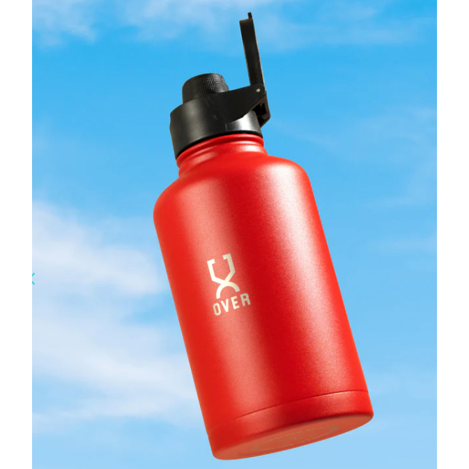 OVER 1.8L Oversized Flask Leak-Proof Double Wall Stainless Steel Vacuum ...