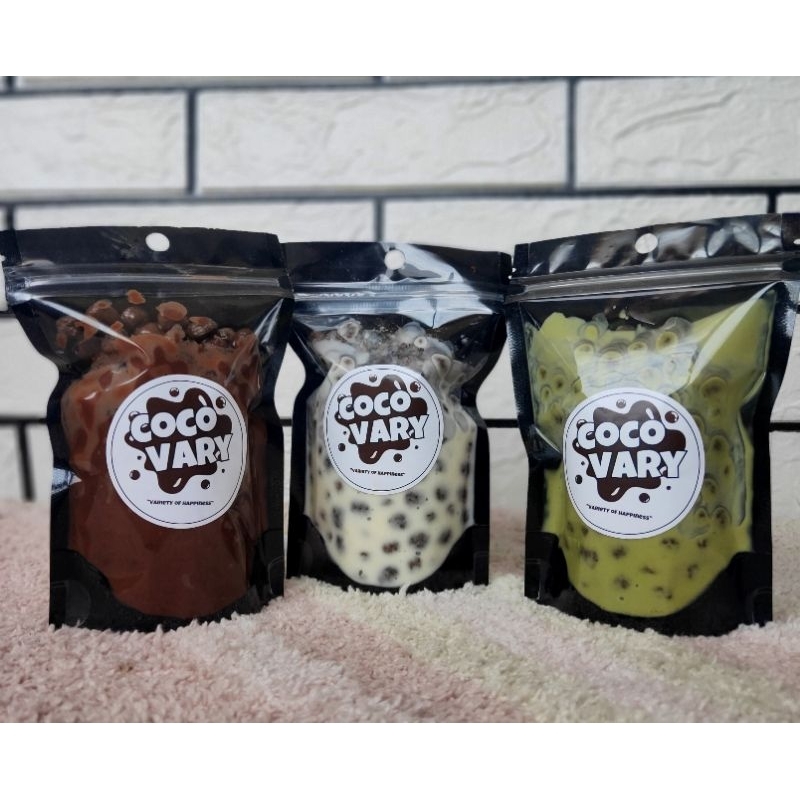 💥ZIPLOCK💥 CHOCOJAR/ CHOCO JAR/ COCOJAR/ KOKOJAR WITH TOPPING (COCOVARY ...