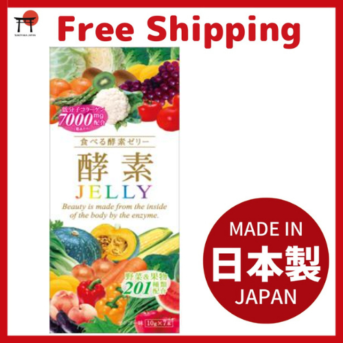 Japanese Enzyme Jelly stick-type 10g×7packs per box mango flavor ~201 ...