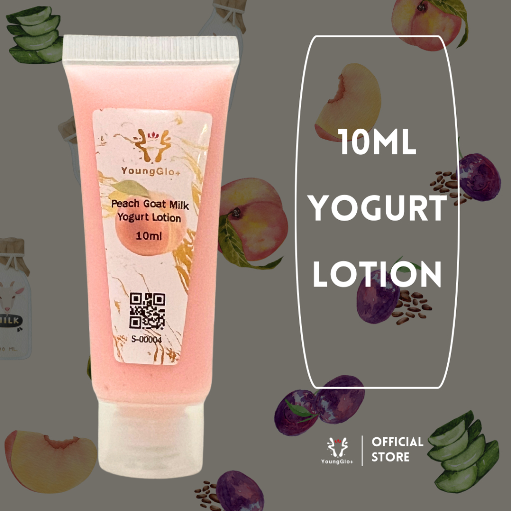 TRIAL PACK YoungGlo+ - 10ml Mini Yogurt Lotion - UV Protection ...
