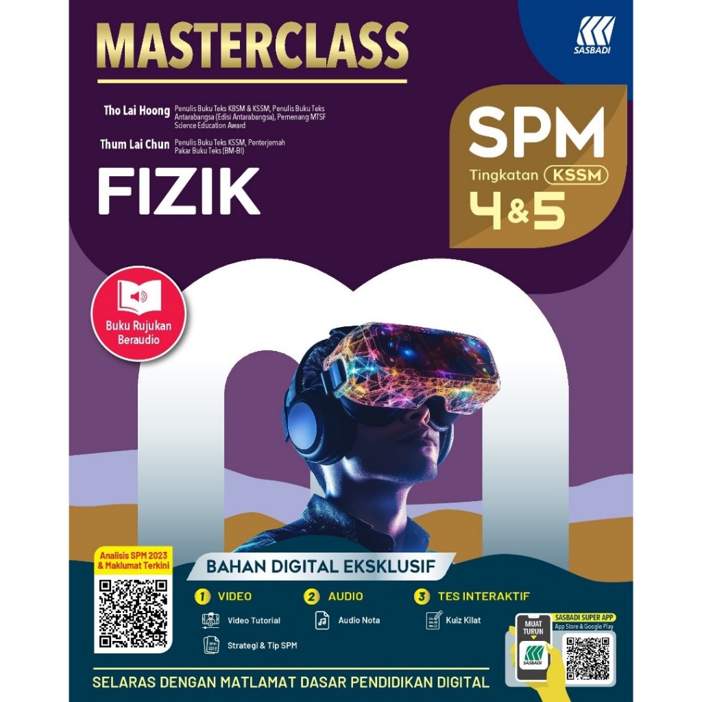 [tny] Sasbadi Masterclass Spm 【2024】tingkatan 4 And 5 Kssm Nota Master