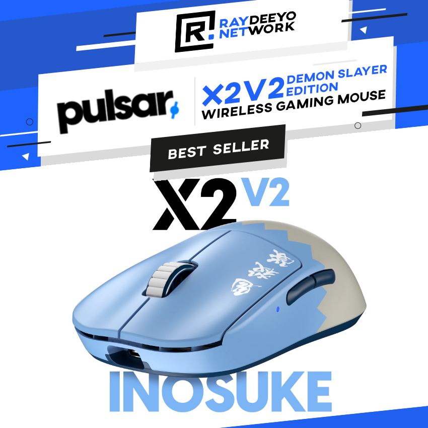 Pulsar X2V2 / X2 V2 Mini Wireless Gaming Mouse [Demon Slayer Limited ...