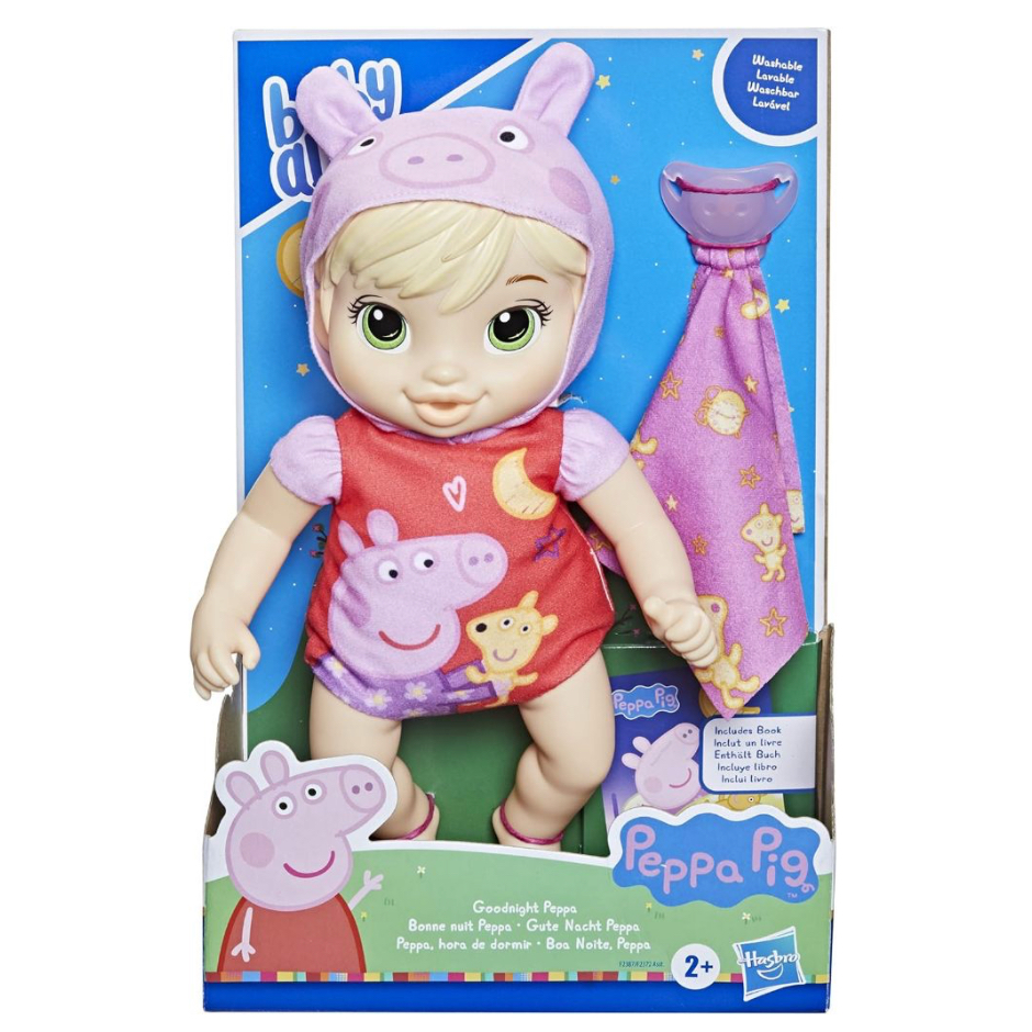 BABY ALIVE GOOD NIGHT PEPPA PIG DOLL (F2387) | Shopee Malaysia
