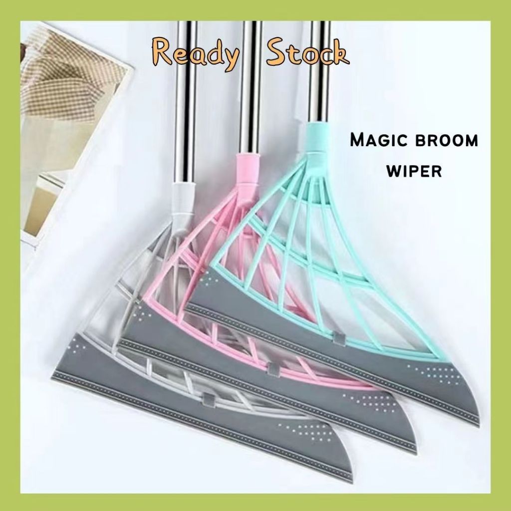 [Ready Stock] Magic Broom Sweepers Wiper Penyapu Lantai Detachable ...