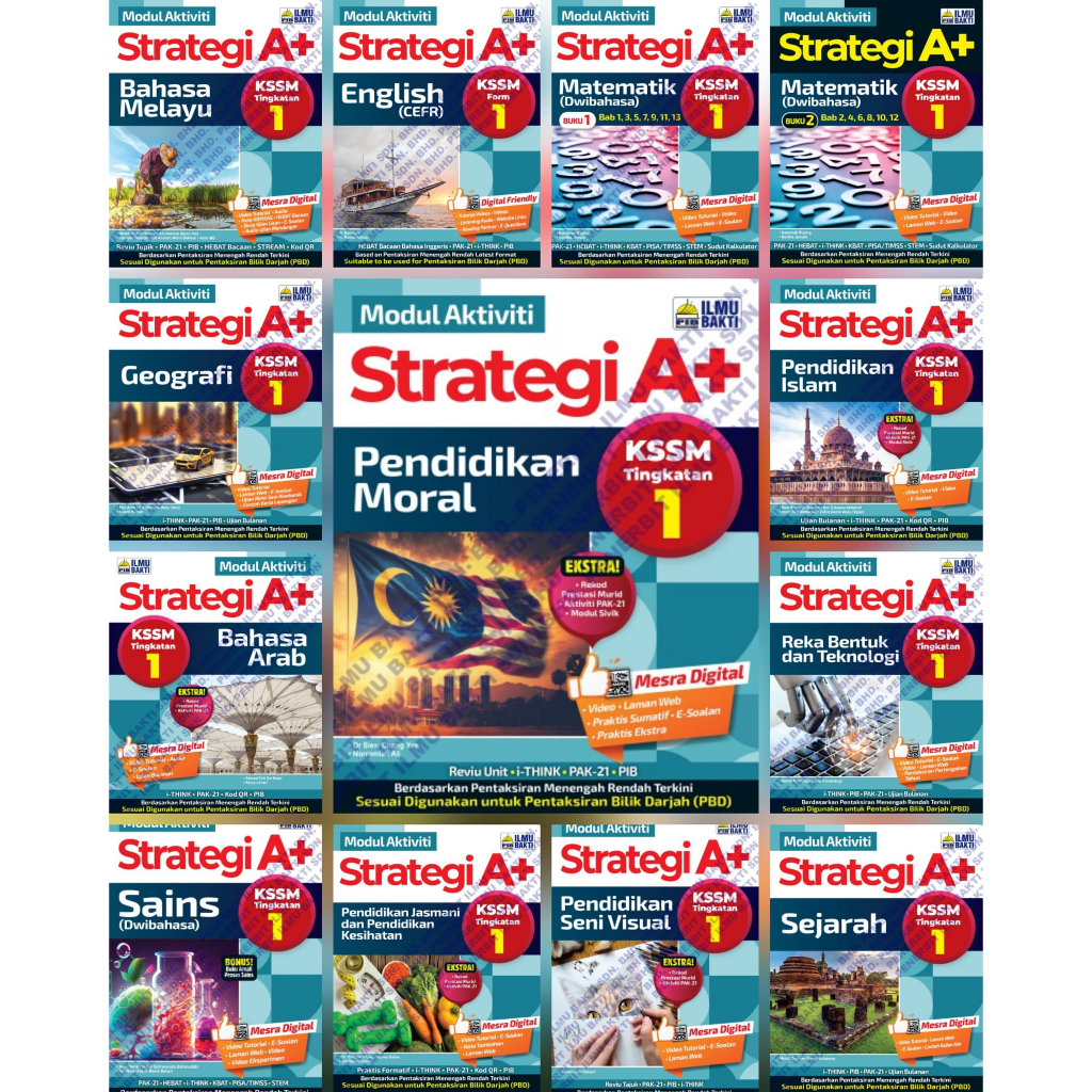 (NB) MODUL AKTIVITI STRATEGI A+ KSSM 2024 TINGKATAN 1 | Shopee Malaysia