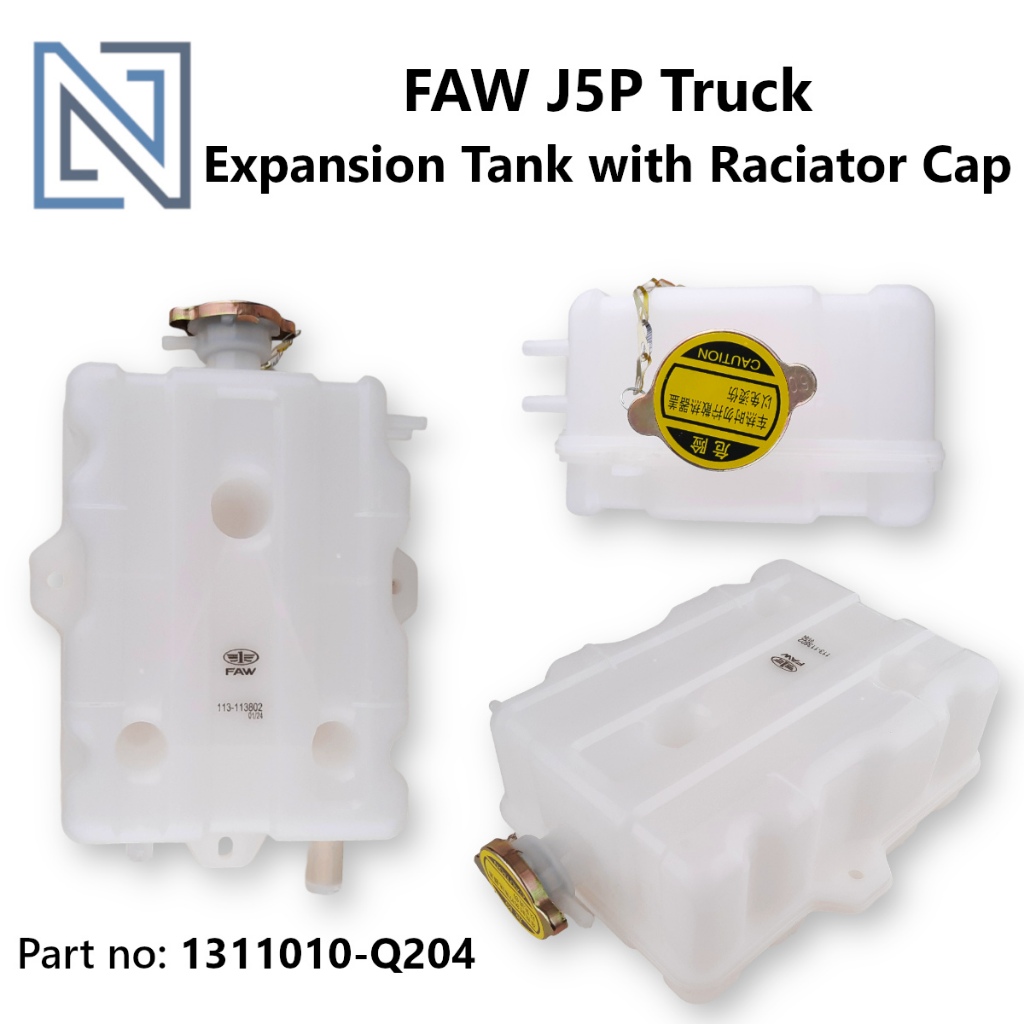 FAW J5P Truck Radiator Spare Tank Expansion Tank Tangki Air 1311010 ...