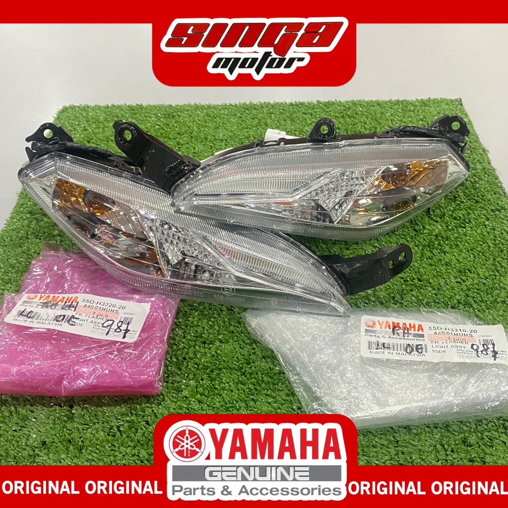 Yamaha Original 135LC V4 V5 V6 V7 Front Signal Assy Signal Depan 55D-H3310-20 55D-H3320-20 LC ...