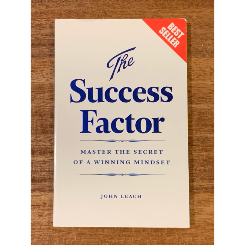 The Success Factor ; MASTER THE SECRET OF A WINNING MINDSET book by ...