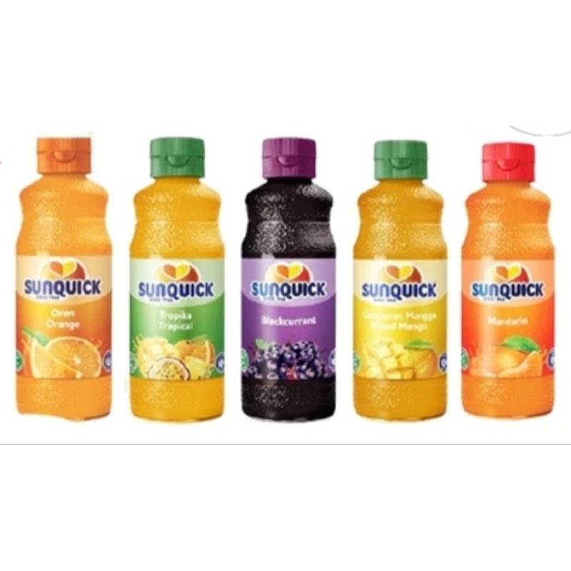 SUNQUICK 330ML ORANGE/MANDARIN/TROPIKAL/BLACKCURRANT/MANGO | Shopee ...