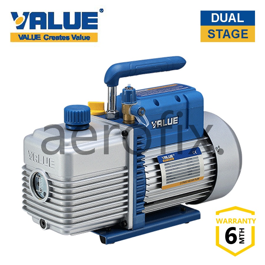 VALUE Air Cond Double (DUAL) Stage Vacuum Pump VE245N (5CFM) / VE260N (7CFM) / VE280N (9CFM ...