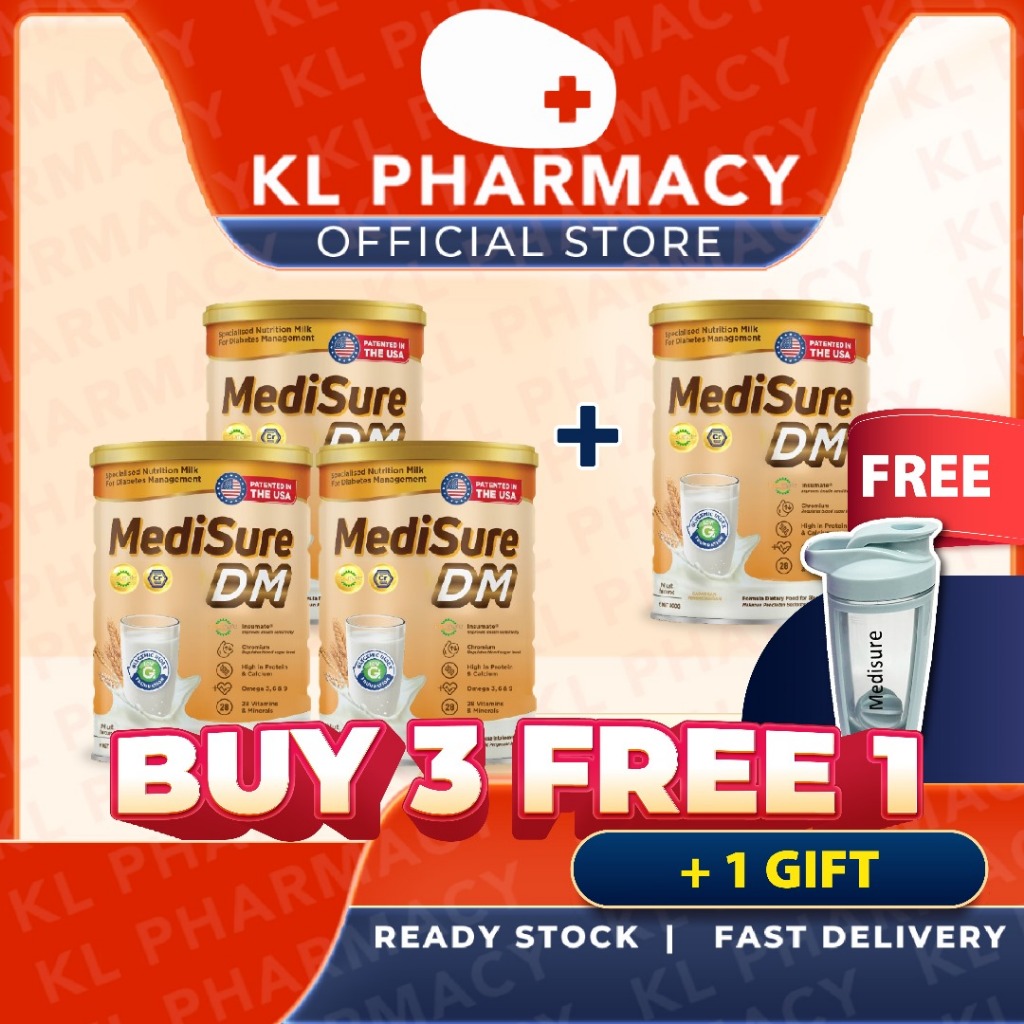 [PHARMACY STOCK!][ORIGINAL! ][BUY 3 FREE 1] Medisure DM 800g | Diabetes ...