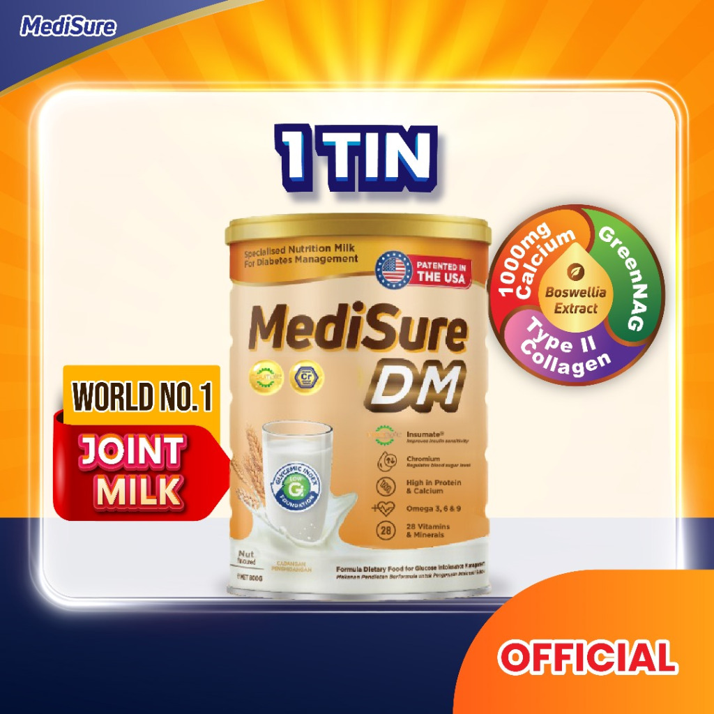 (1 TIN) [100% Original][Ready Stock] Medisure DM 800g | Diabetes ...