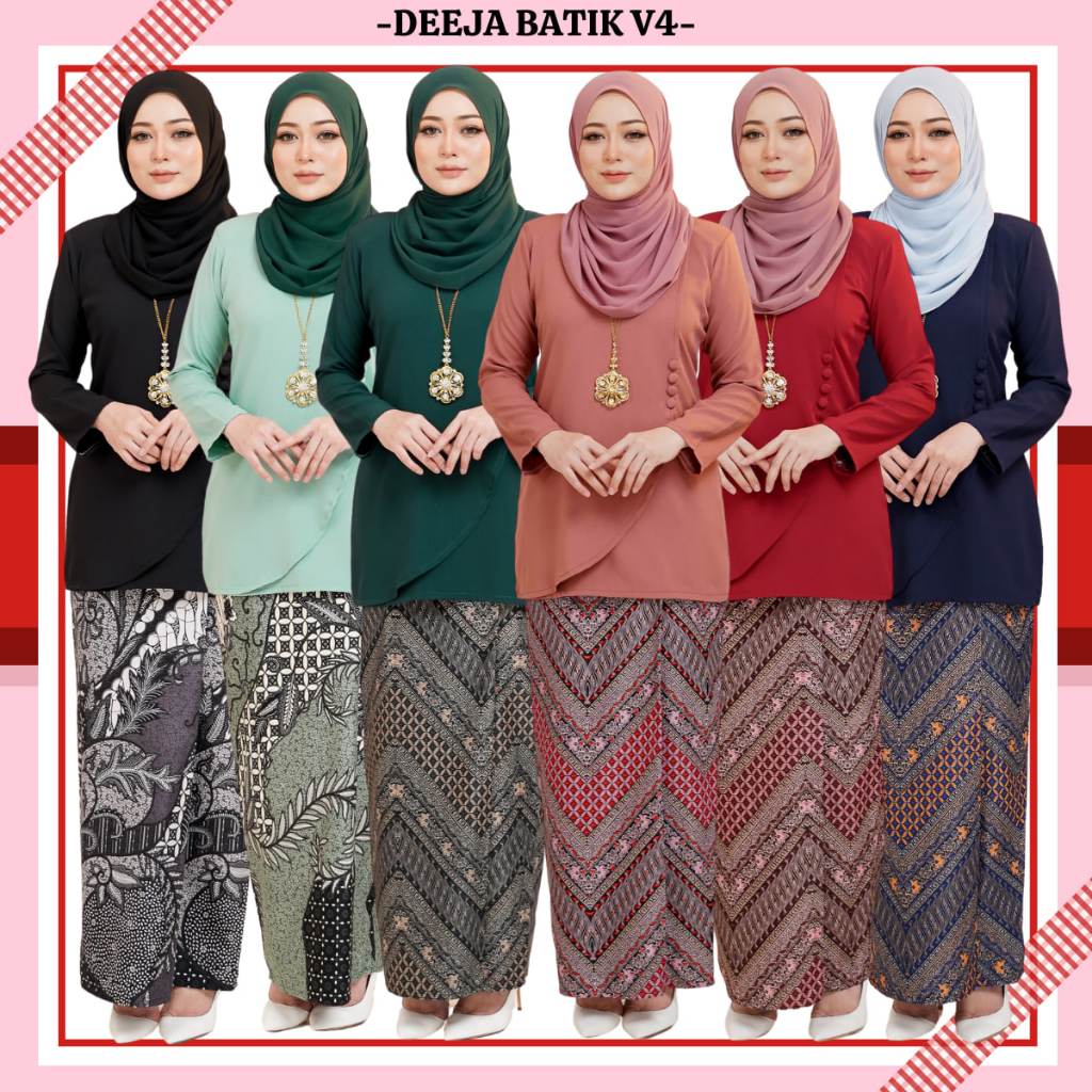 DEEJA BATIK V4 KURUNG MODEN | Shopee Malaysia