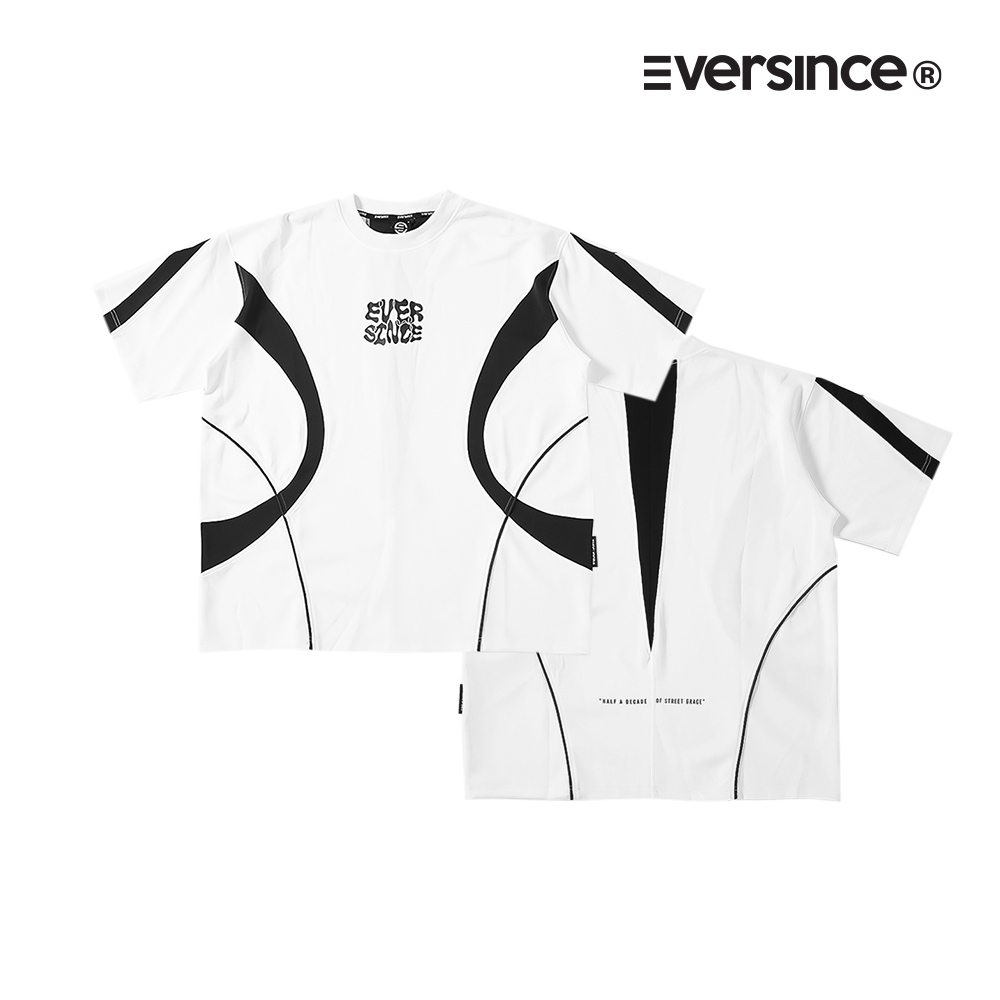 Eversince Sublime Oversized Jersey T-Shirt White | Shopee Malaysia