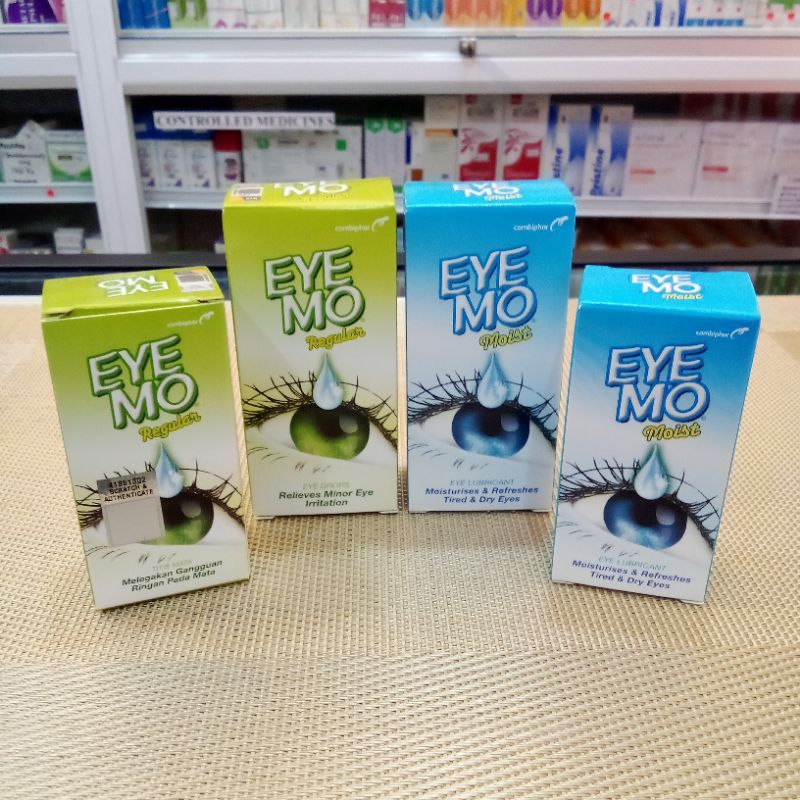 🌿 | Combiphar EYE MO 💧 Eye Drops Relieves Minor Eye Irritation | Shopee ...