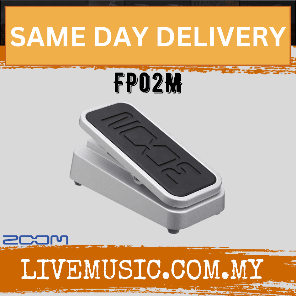 Zoom FP02M Expression Pedal for Guitar & Bass Effects ( FP-02M / FP 02M ) | Shopee Malaysia