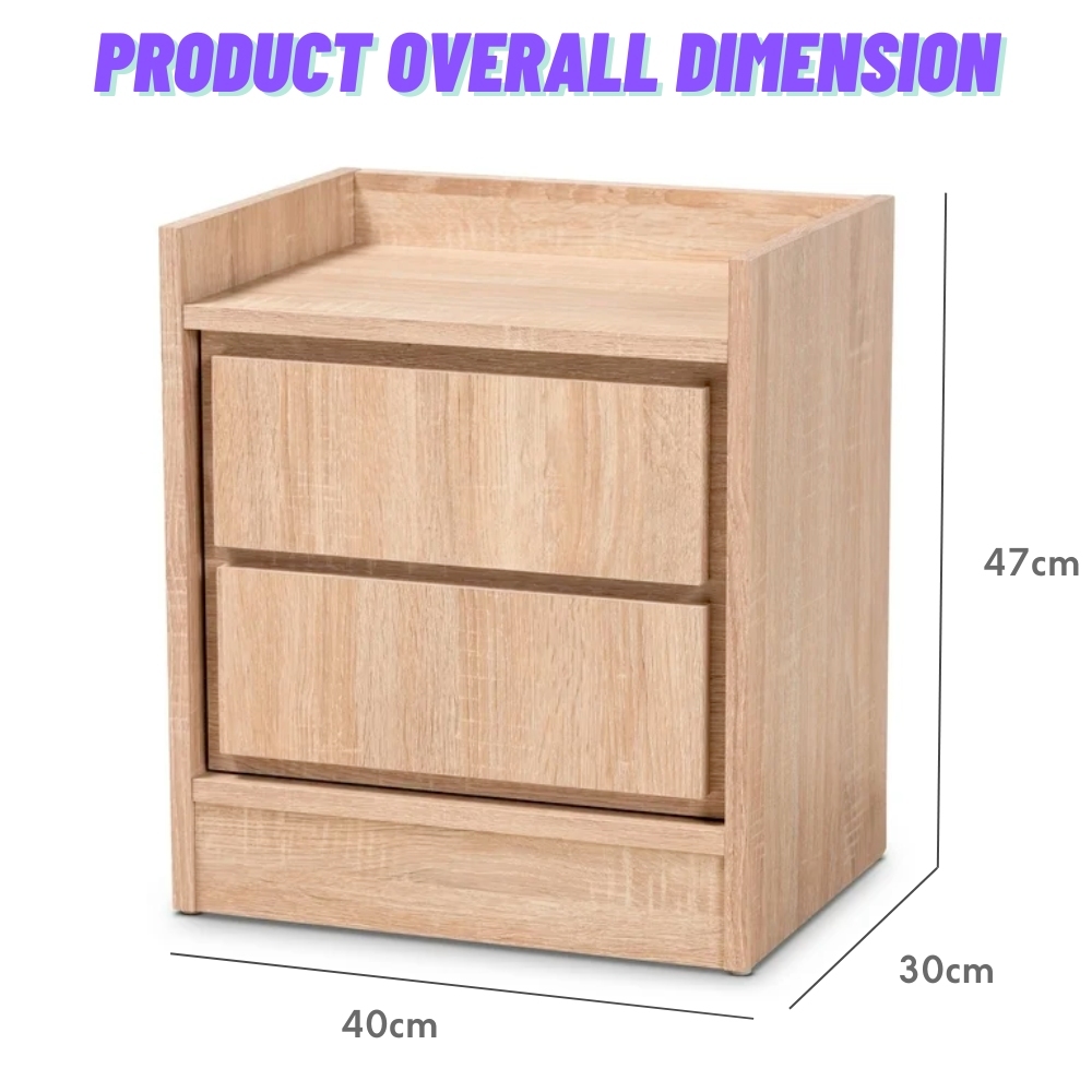 Furniture Direct MORTEN DUBLIN bedside table with key lock/ bedside ...