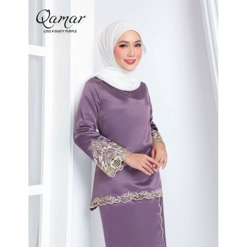 BAJU KURUNG MODERN TEMA DUSTY PURPLE LILAC BRIDESMAID TUNANG NIKAH BAJU ...