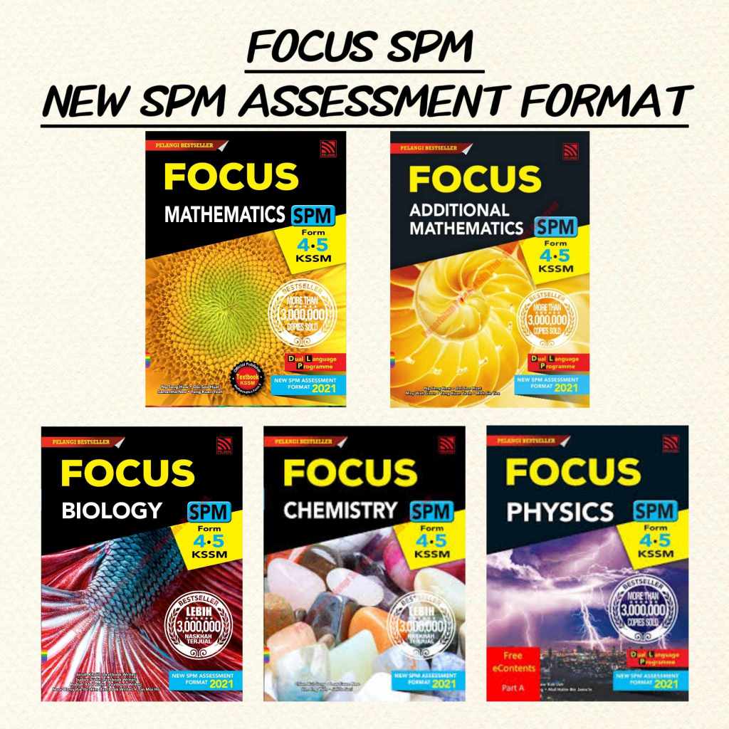 FOCUS SPM// NEW ASSESSMENT FORMAT | Shopee Malaysia