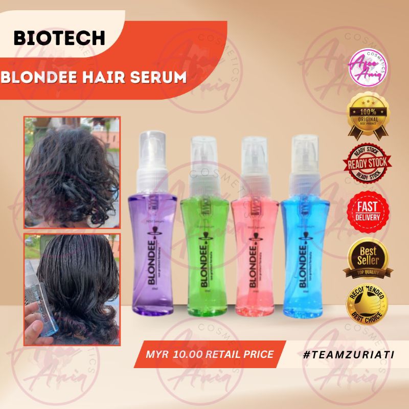 🔥 [ Clearance ] BIOTECH BLONDEE HAIR SERUM ORIGINALLL💯 | Shopee Malaysia