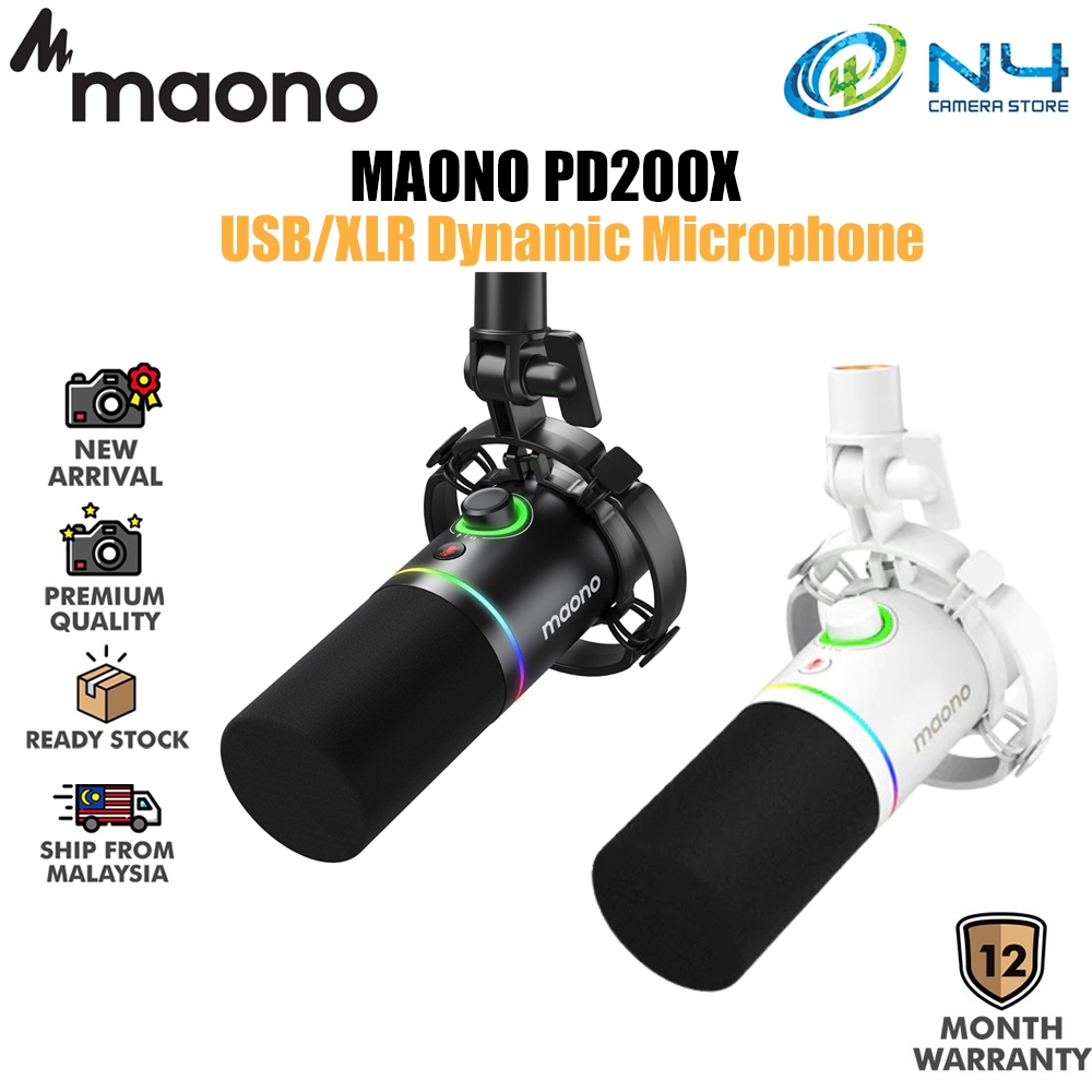 MAONO PD200X USB/XLR Dynamic Microphone | Shopee Malaysia