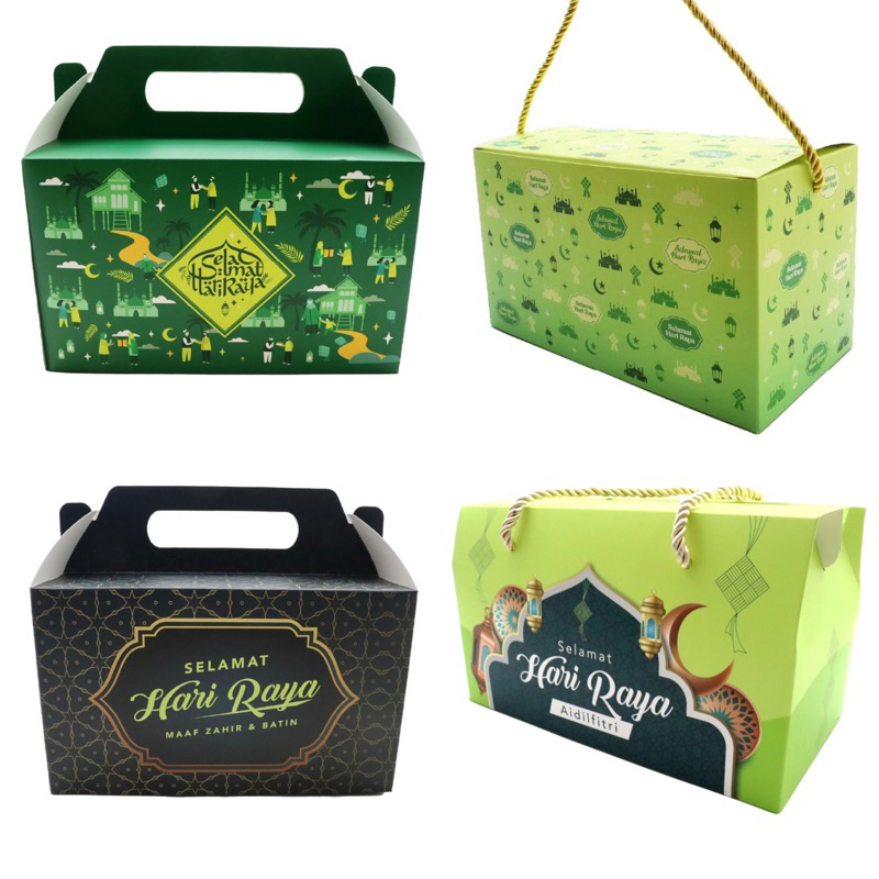 Raya Gift Box / Hari Raya Box - 1pc (READY STOCK in Malaysia) | Shopee ...