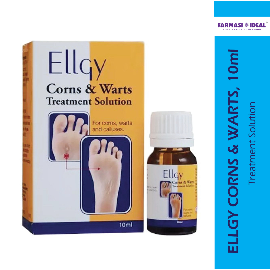 Ellgy Plus Corns & Warts Treatment Solution (10ml) | Shopee Malaysia