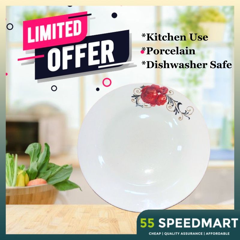 𝟱𝟱𝗦𝗣𝗘𝗘𝗗𝗠𝗔𝗥𝗧 Porcelain Pinggan Bunga Ros/Classic Antique Rose/Classic ...