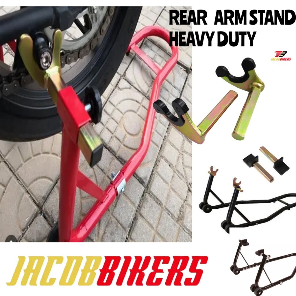Universal Paddock Stand Alloy Front Wheel Chock HEAVY DUTY ALL ...