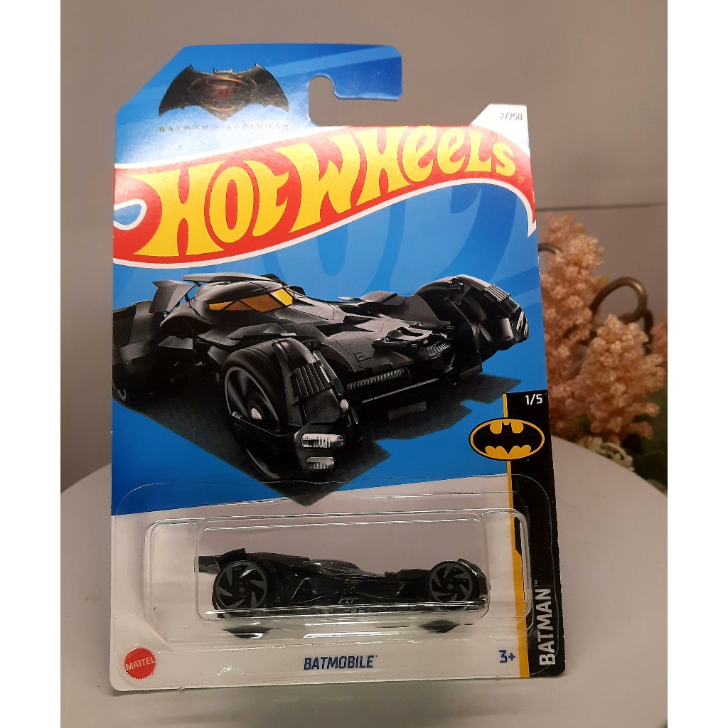 HOT WHEELS - BATMOBILE (BLACK, 2024) (SILVER RIM) | Shopee Malaysia