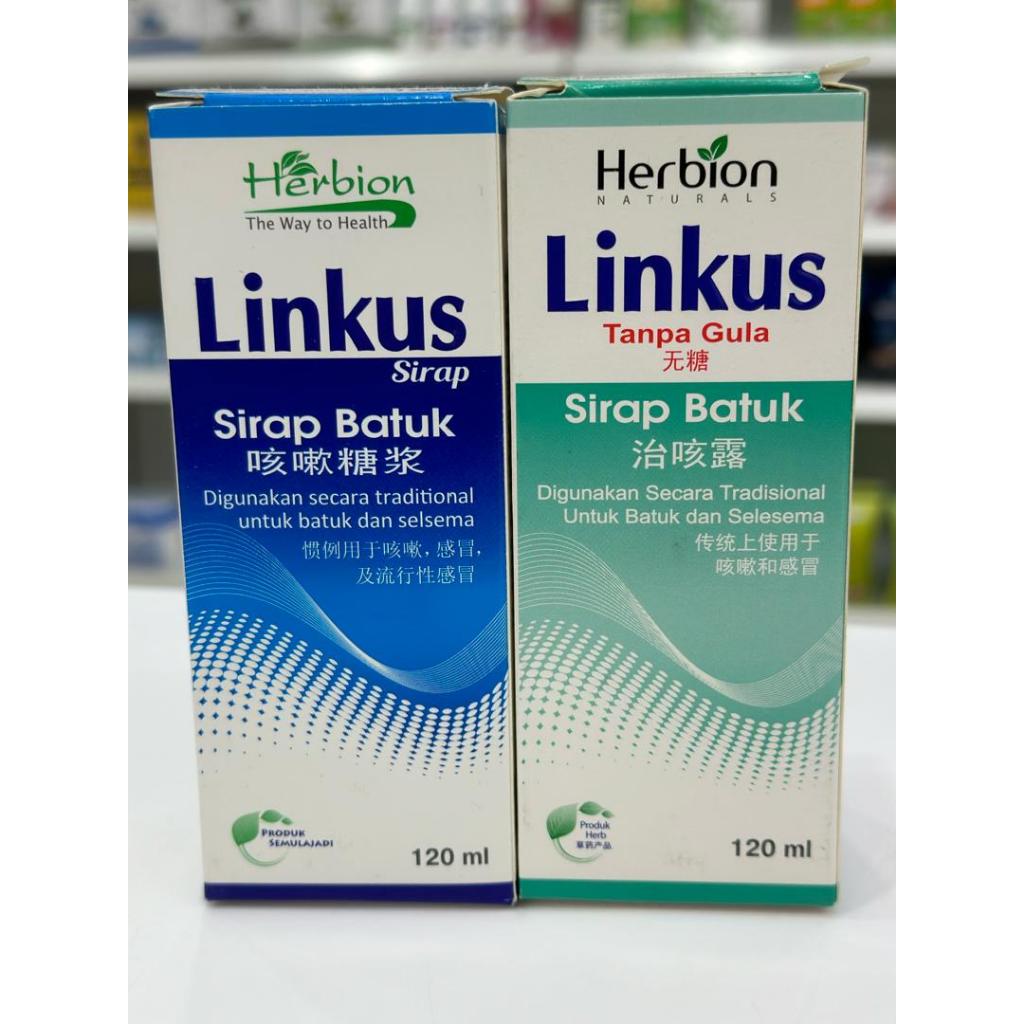 Linkus Cough Syrup 120mL (Normal/Sugar Free) | Shopee Malaysia