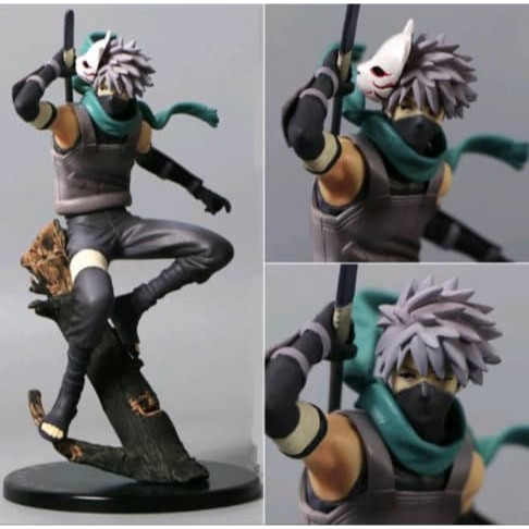 Naruto Figure Jonin Kakashi Sasuke Shikamaru Action Figurines ...