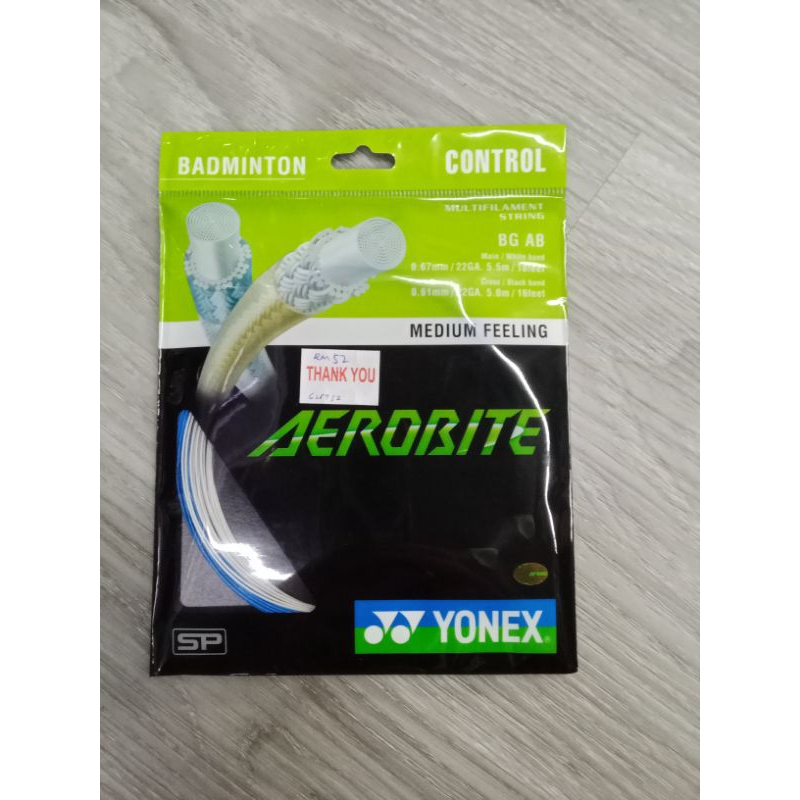 Yonex badminton string Aerobite | Shopee Malaysia