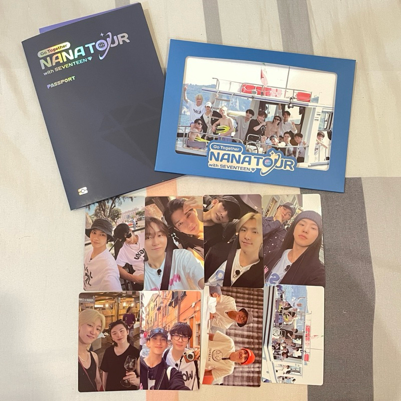 SEVENTEEN NANA TOUR VOD GIFT PHOTOCARD POSTCARD MERCH OFFICIAL READY ...