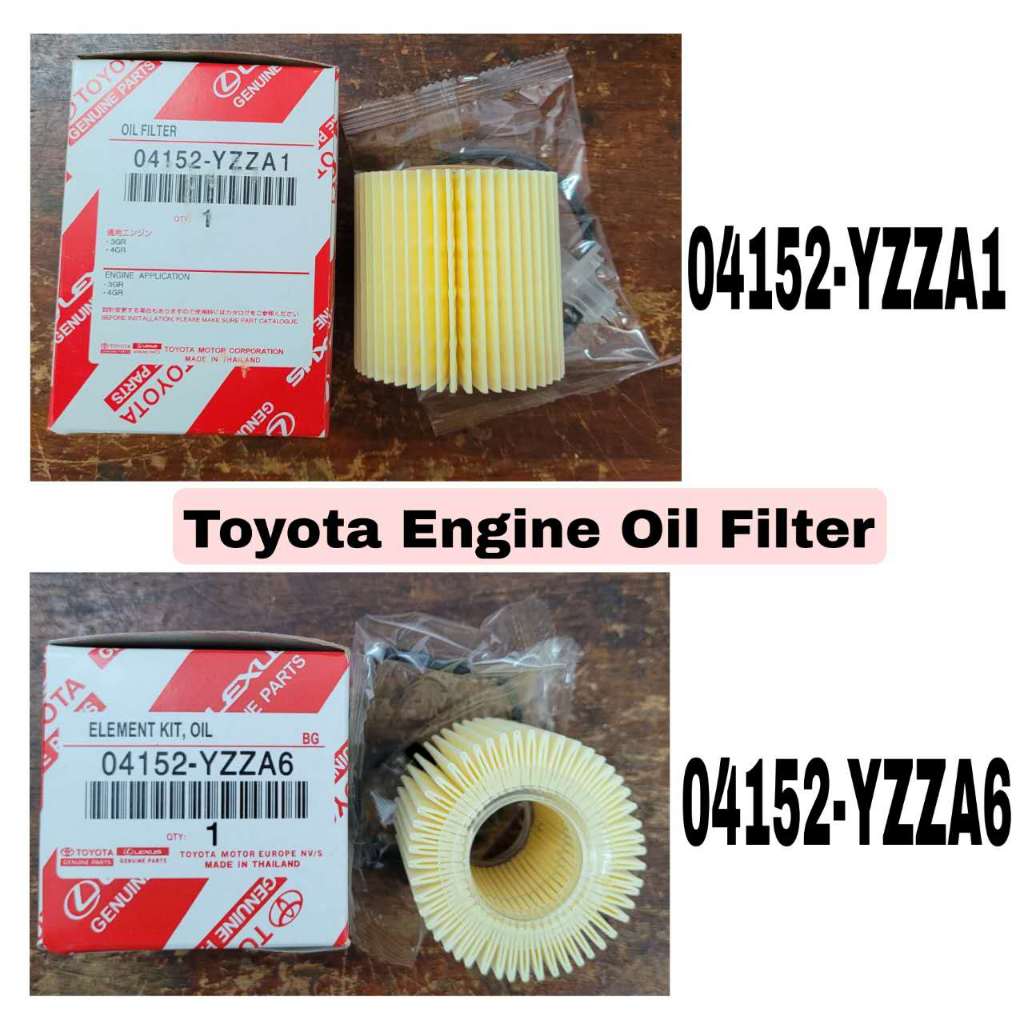 TOYOTA Oil Filter 04152-YZZA1 / 04152-YZZA6 *Toyota/Lexus Genuine Parts ...