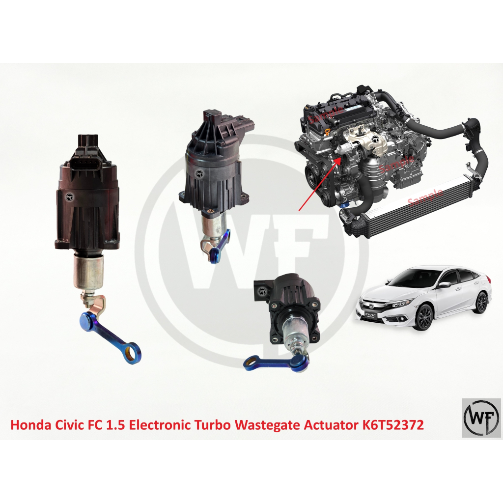 Honda Civic FC 1.5 Electronic Turbo Wastegate Actuator K6T52372 5pin ...