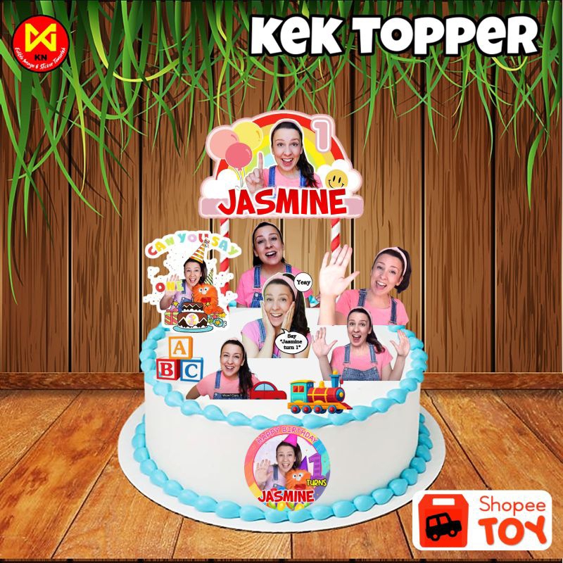 Kek Topper Ms Rachel Pink | Shopee Malaysia