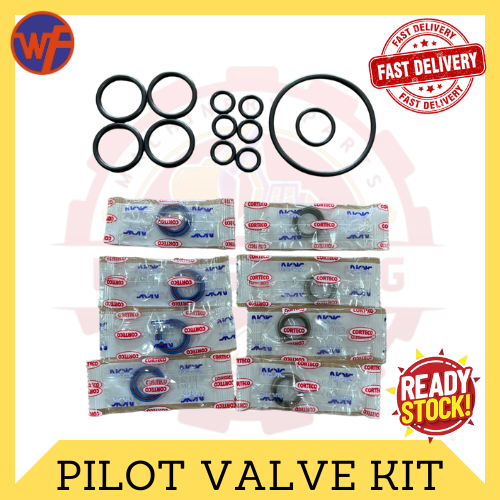 EXCAVATOR HITACHI EX100 / EX200 / EX300 / EX400 PILOT VALVE KIT ...