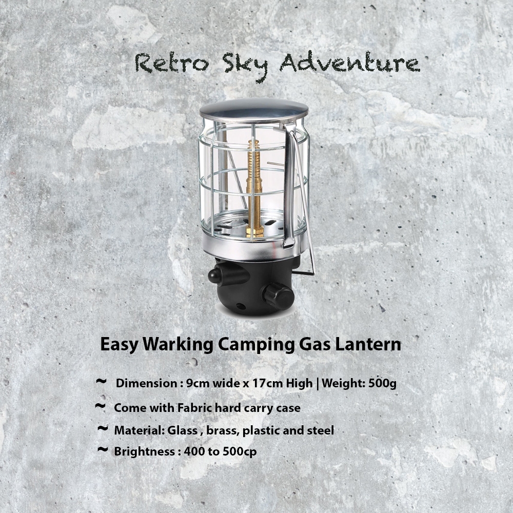 Easy Walking Mid SIze Camping Gas Lantern | Shopee Malaysia