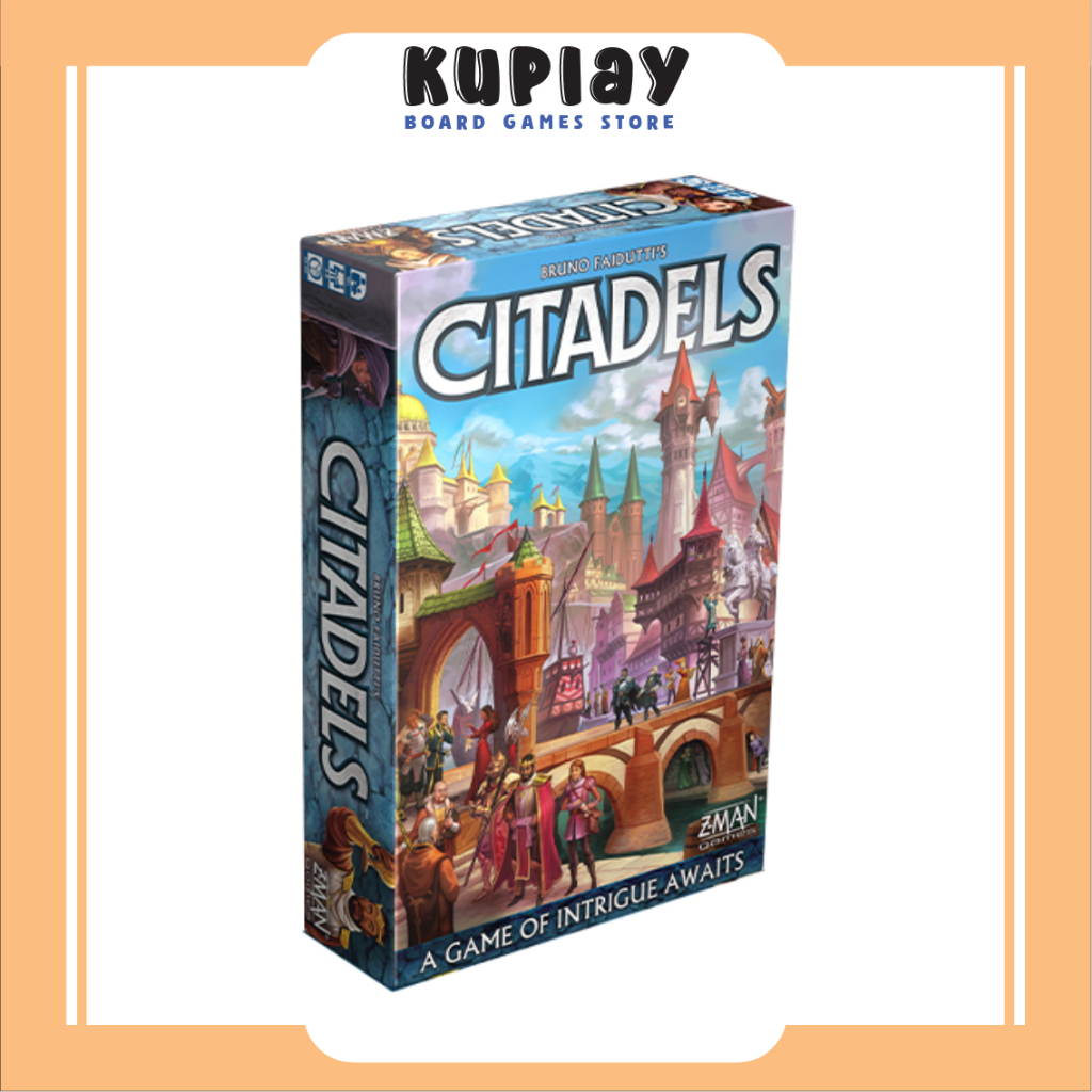 Citadels (New Edition 2021)(original) Bluffing + City Buillding board ...