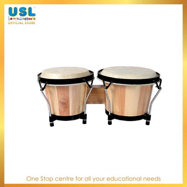 Deluxe Tunable Wood Bongo - Kids Musical Toys & Early Learning ...