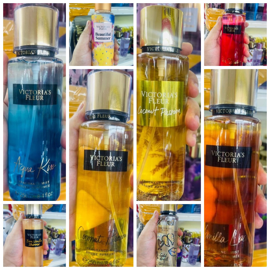 Authentic Victoria FLEUR Perfume & Fragrance Victoria Body Mist 250ml ...