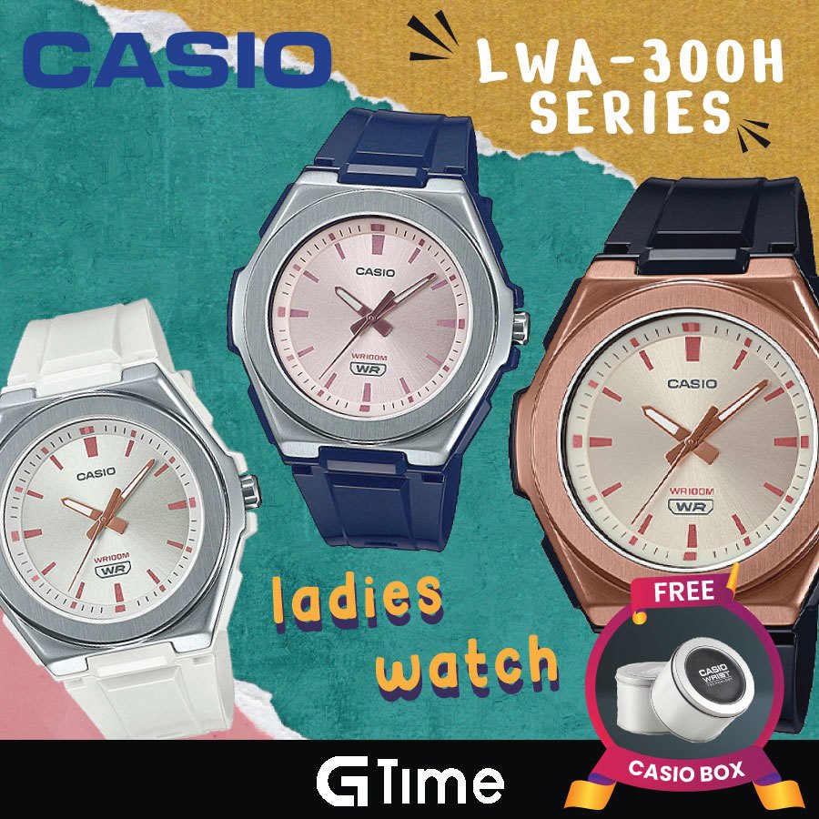 [ORIGINAL + 1YR WARRANTY] CASIO LWA-300H-2E LWA-300H-7E LWA-300HRG-5E ...