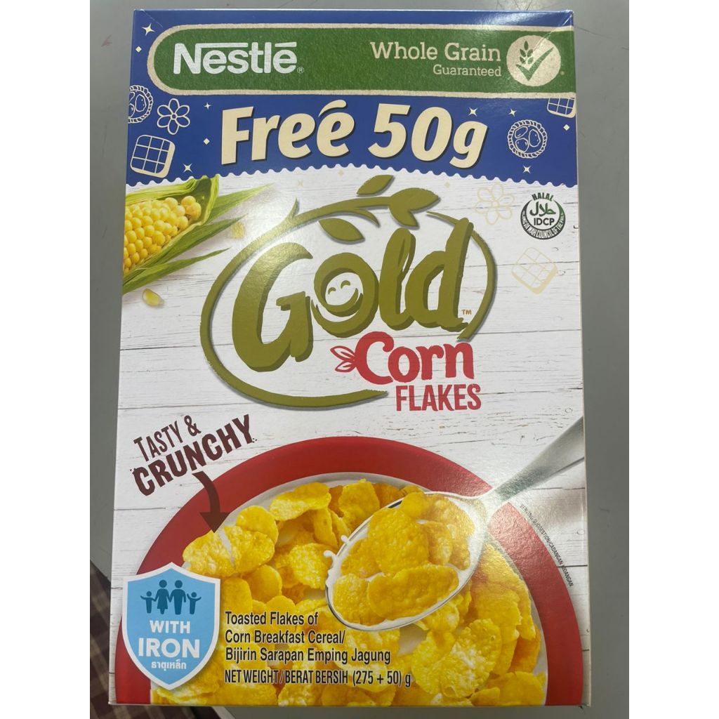 [Ready Stock]Nestle Cornflakes 275g free 50g/Cornflake untuk Cornflake Madu | Shopee Malaysia