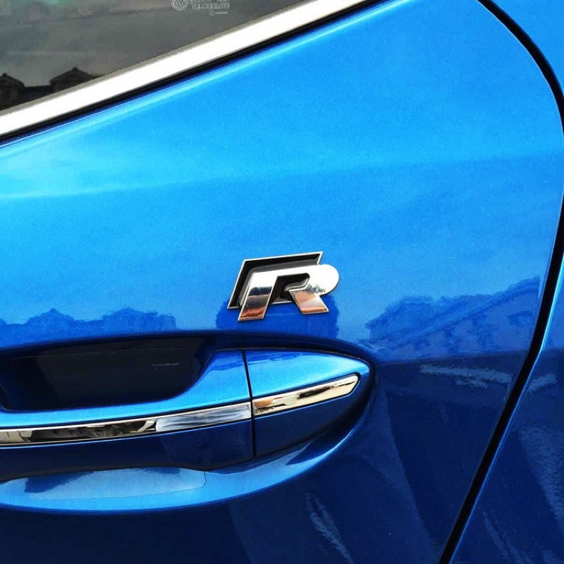 Car Logo Emblem Honda Type R 3D Word Sticker Aluminum Chrome Car Logo ...