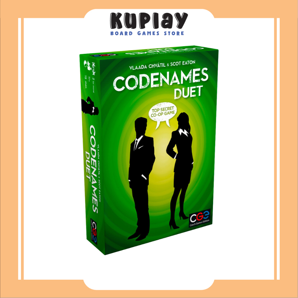 Codenames: Duet (Original) Word Guessing Deduction board game | made by ...