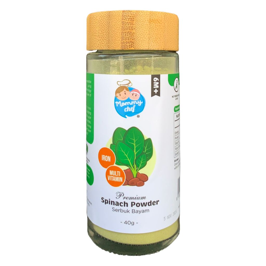 Mommy Chef Spinach Powder (40g) | Shopee Malaysia