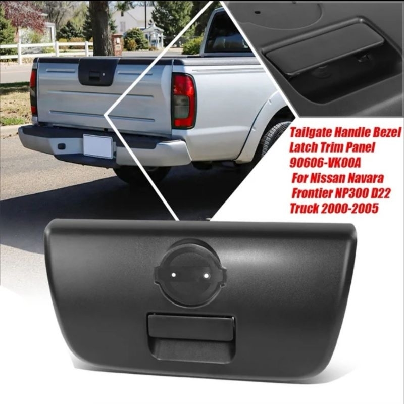ORIGINAL NISSAN FRONTIER D22 REAR BONNET HANDLE WITH COVER | Shopee ...
